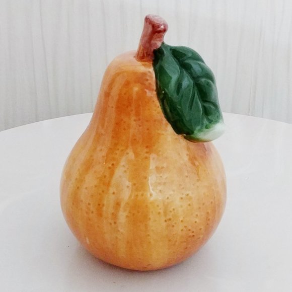 Accents | Golden Pear Ceramic Home Kitchen Decor | Poshmark